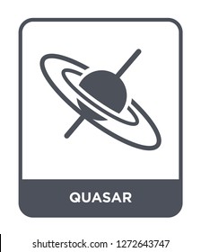 Quasar Icon Vector On White Background Stock Vector (Royalty Free ...