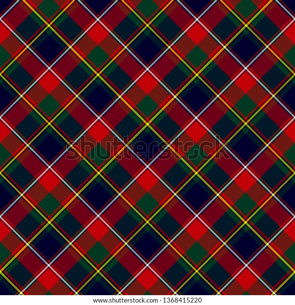 Quebec Plaid Du District Tartan Tartan : image vectorielle de stock ...