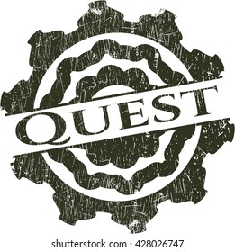 Quest Rubber Stamp Stock Vector (Royalty Free) 428026747 | Shutterstock