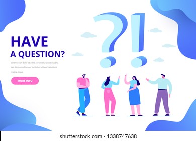 People Characters Talking Customer Support Woman Stock Vector (Royalty ...