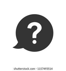 Question Bubble Icon 스톡 벡터(로열티 프리) 1157493514 | Shutterstock