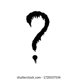 2,919 Brush stroke question mark Images, Stock Photos & Vectors ...