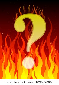 121 Fiery question mark Images, Stock Photos & Vectors | Shutterstock