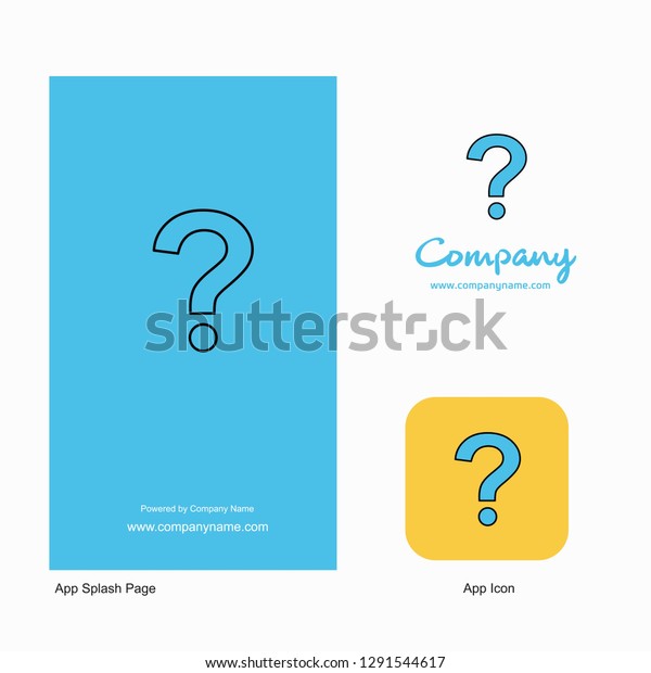 Question Mark Company Logo App Icon Stock Vector (Royalty Free ...