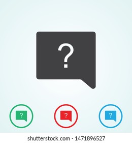 Question Mark Icon Symbol Request Question: เวกเตอร์สต็อก (ปลอดค่า ...