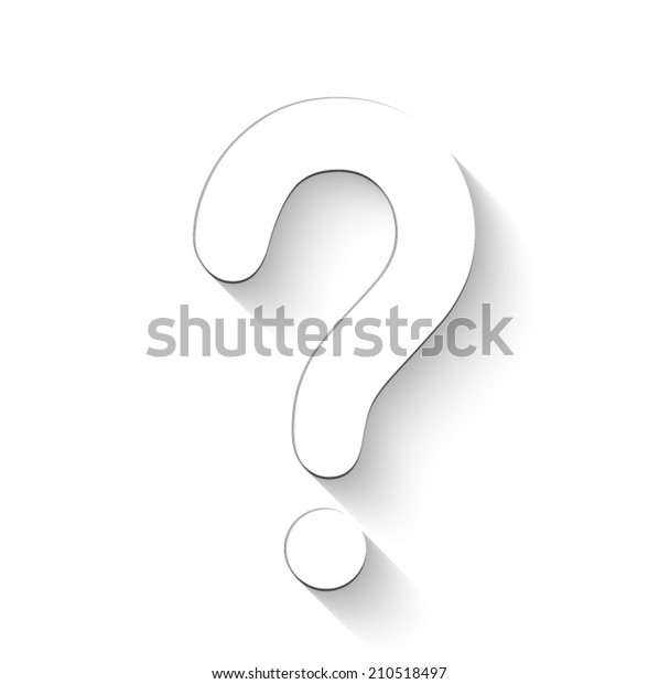 White Question Mark