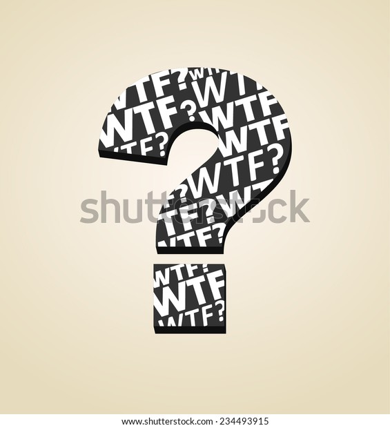 Question Mark Letters What Vector Stock Vector (Royalty Free) 234493915 ...