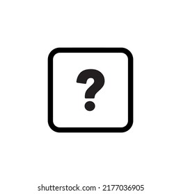 Question Mark On White Background Stock Vector (Royalty Free ...