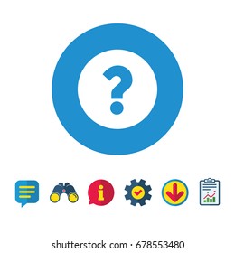 Question Mark Sign Icon Help Symbol Stock Vector (Royalty Free) 640853209