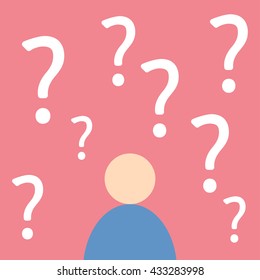 Ilustrasi Stok Question Mark Interrogation Point Asking Sign 752339179 ...