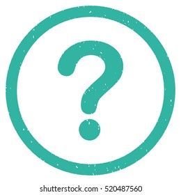 Question Rubber Seal Stamp Watermark Icon Stock Vector (Royalty Free ...