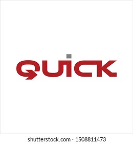 Quick Logo Arrow Symbol Icon Vector Stock Vector (Royalty Free ...