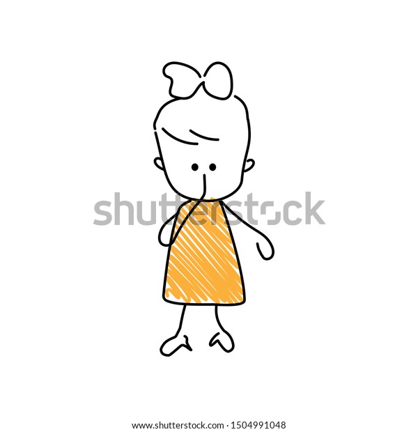 Quiet Emoji Character Editable Line Quiet Stock Vector (Royalty Free ...