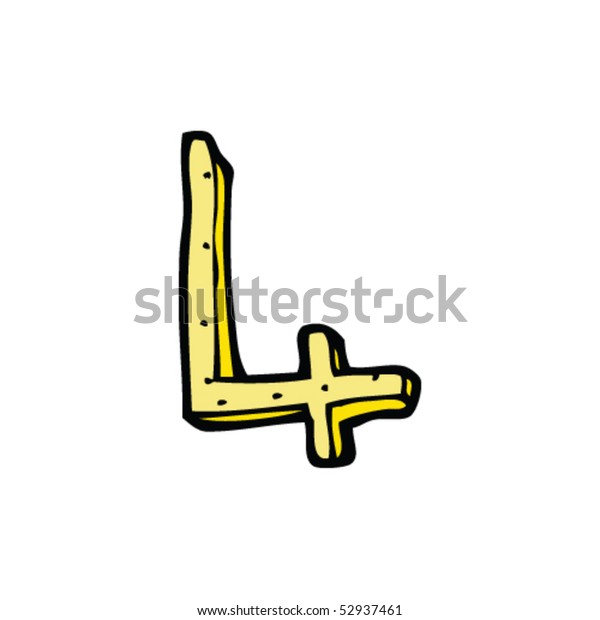 Quirky Drawing Number Four Stock Vector (Royalty Free) 52937461 ...