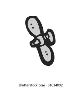 Quirky Drawing Wingnut Stock Vector (Royalty Free) 51014032