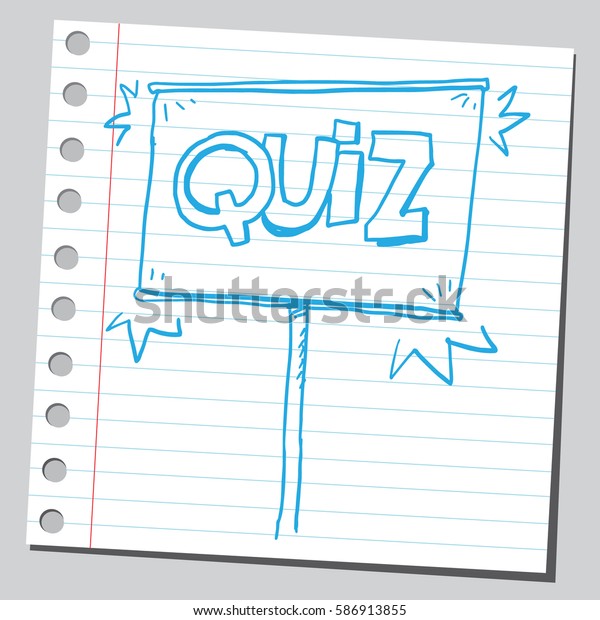 Quiz Banner Stock Vector (Royalty Free) 586913855 | Shutterstock