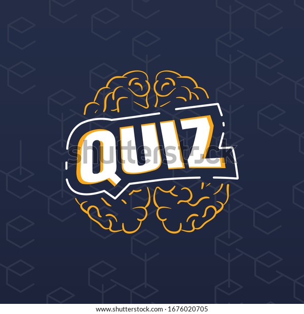 Quiz Icon Logo Ui Design: stockvector (rechtenvrij) 1676020705 ...