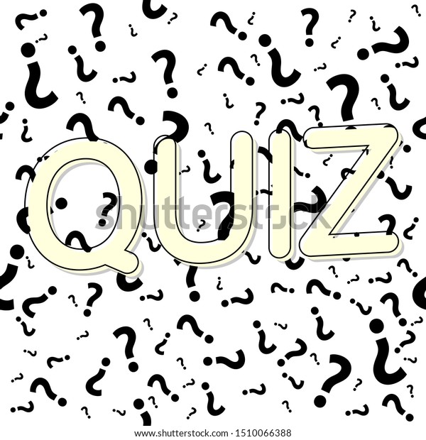 Quiz Poster Design Template Game Banner Stock Vector (Royalty Free ...