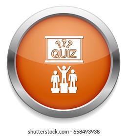 Quiz Presentation Icon Stock Vector (Royalty Free) 658493938 | Shutterstock