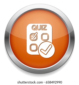 Quiz Test Paper Icon Stock Vector (Royalty Free) 658492990 | Shutterstock