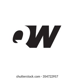 Snw Letter Monogram Logo Design Vector Stock Vector (Royalty Free ...