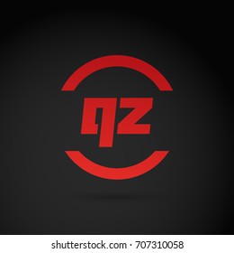 Qz Logo Stock Vector (Royalty Free) 707310058 | Shutterstock