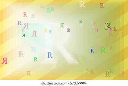 R Alphabet Design Idea Stock Vector (Royalty Free) 573099994 | Shutterstock