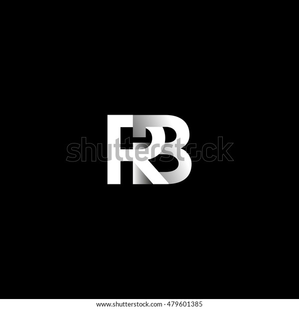 R B Letter Logo Design Stock Vector (Royalty Free) 479601385