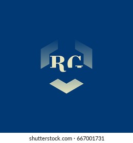 R G Logo Stock Vector (Royalty Free) 667001731 | Shutterstock