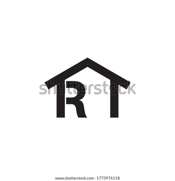 R Home Logo Design Concept Stock Vector (Royalty Free) 1773976118 ...