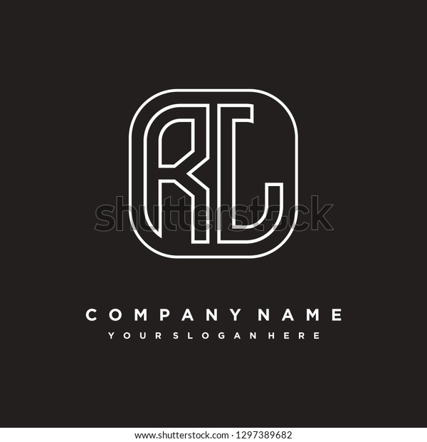 R L Initial Letter Modern Logo Stock Vector (Royalty Free) 1297389682 ...
