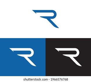 166 Letter R With Right Sign Logo Design Template Images, Stock Photos ...