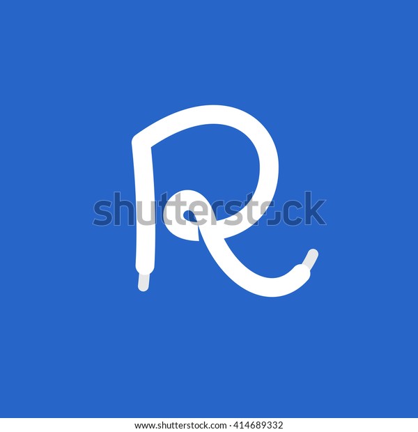 R Letter Logo Formed By Shoe Stock Vector (Royalty Free) 414689332 ...