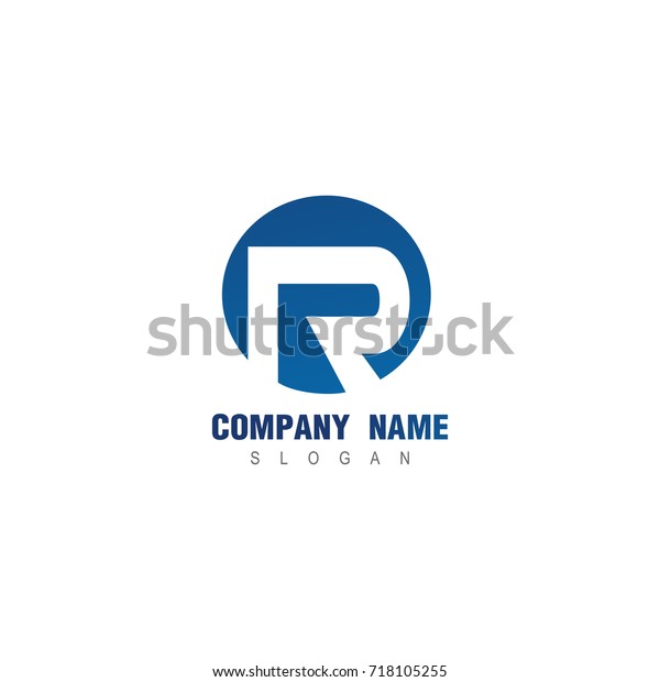 R Letter Logos Stock Vector (Royalty Free) 718105255
