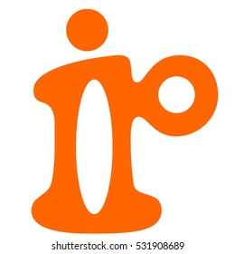 R Letter Orange Color Logo Vector Stock Vector (Royalty Free) 531908689 ...