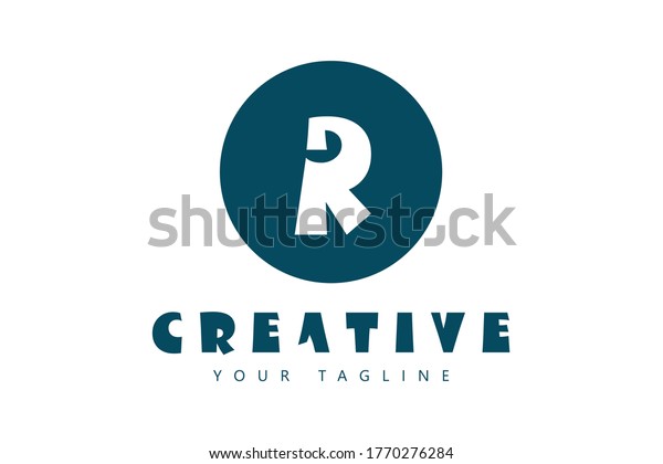 R Letters Logo Desain Creative Modern Stock Vector (Royalty Free ...