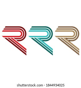 R Line Logo Vector Icon Symbol Stock Vector (Royalty Free) 1844934025 ...