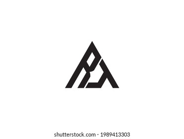 R T Letter Mark Logo Design Stock Vector (Royalty Free) 1989413303 ...