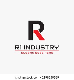 R1 1r Letter Logo Vector Image Stock Vector (Royalty Free) 2198359569 ...
