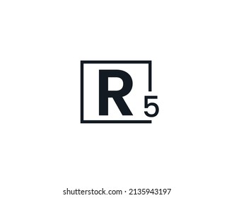 R5 5r Initial Letter Logo Stock Vector (Royalty Free) 2135943197 ...