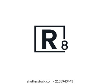 R8 8r Initial Letter Logo Stock Vector (Royalty Free) 2135943443 ...