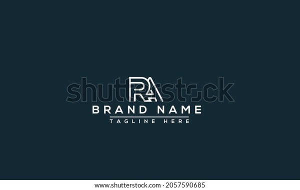 Ra Logo Design Template Vector Graphic Stock Vector (Royalty Free ...