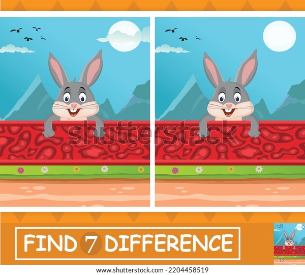Rabbit Cartoon Vector Illustration Find 7 Stock Vector (Royalty Free ...