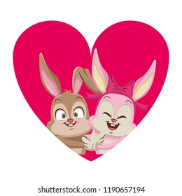 Rabbit Face Cartoon Stock Vector (Royalty Free) 1190657191