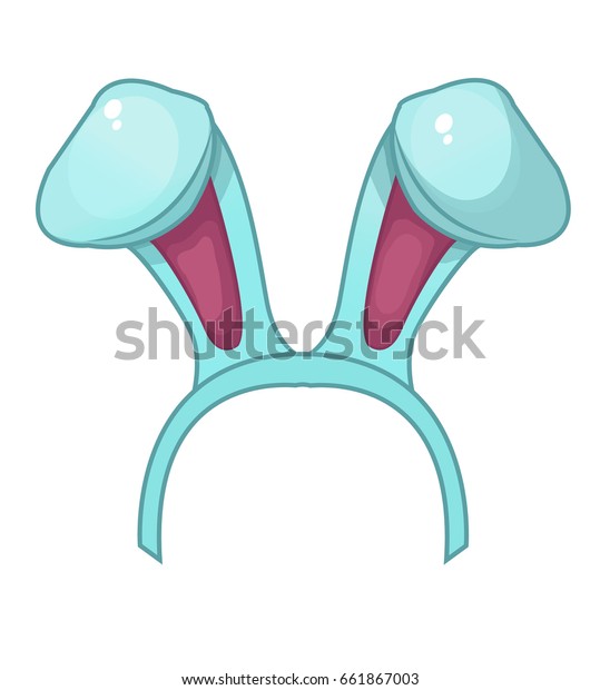 Rabbit Ears Cartoon Vector Illustration Stock Vector (Royalty Free ...