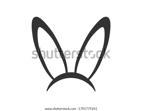 Rabbit Ears Icon Rabbit Ears Vector Stock Vector (Royalty Free ...