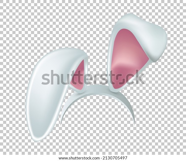 Rabbit Ears Realistic 3d Vector Illustration: เวกเตอร์สต็อก (ปลอดค่า ...