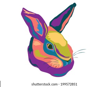 1,542 Pop art bunny Images, Stock Photos & Vectors | Shutterstock