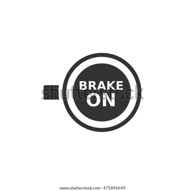 Race Brake Sign Icon Single Color Stock Vector (Royalty Free) 475896649 ...
