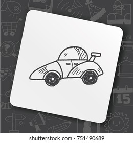 Racing Doodle Stock Vector (Royalty Free) 450295489